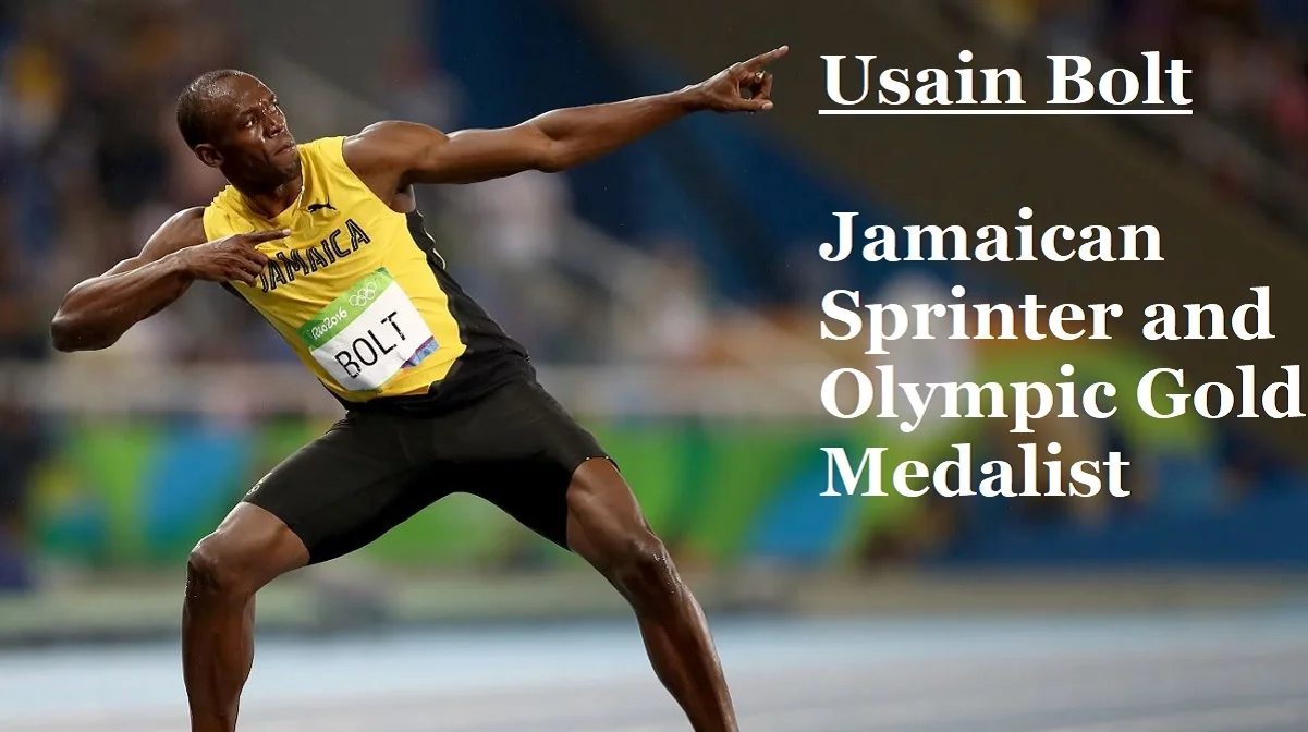 Usain Bolt - Jamaican Sprinter And Olympic Gold Medalist